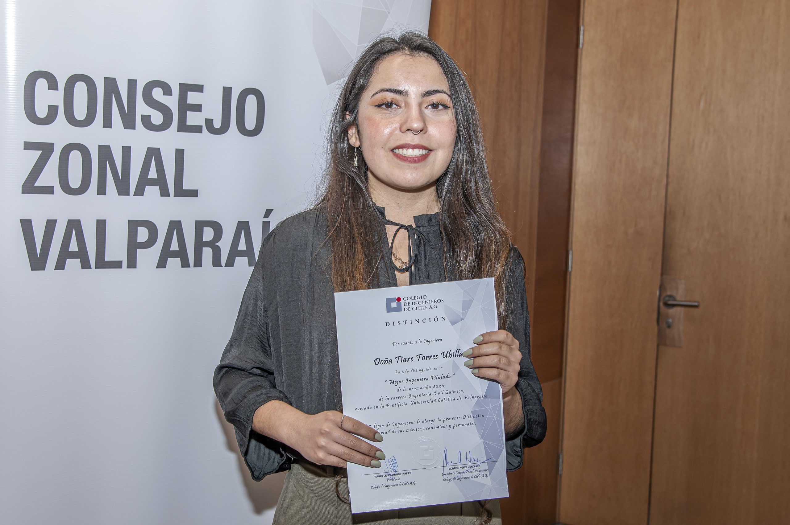 Alumni Tiare Torres es reconocida por el Colegio deIngenieros como ...